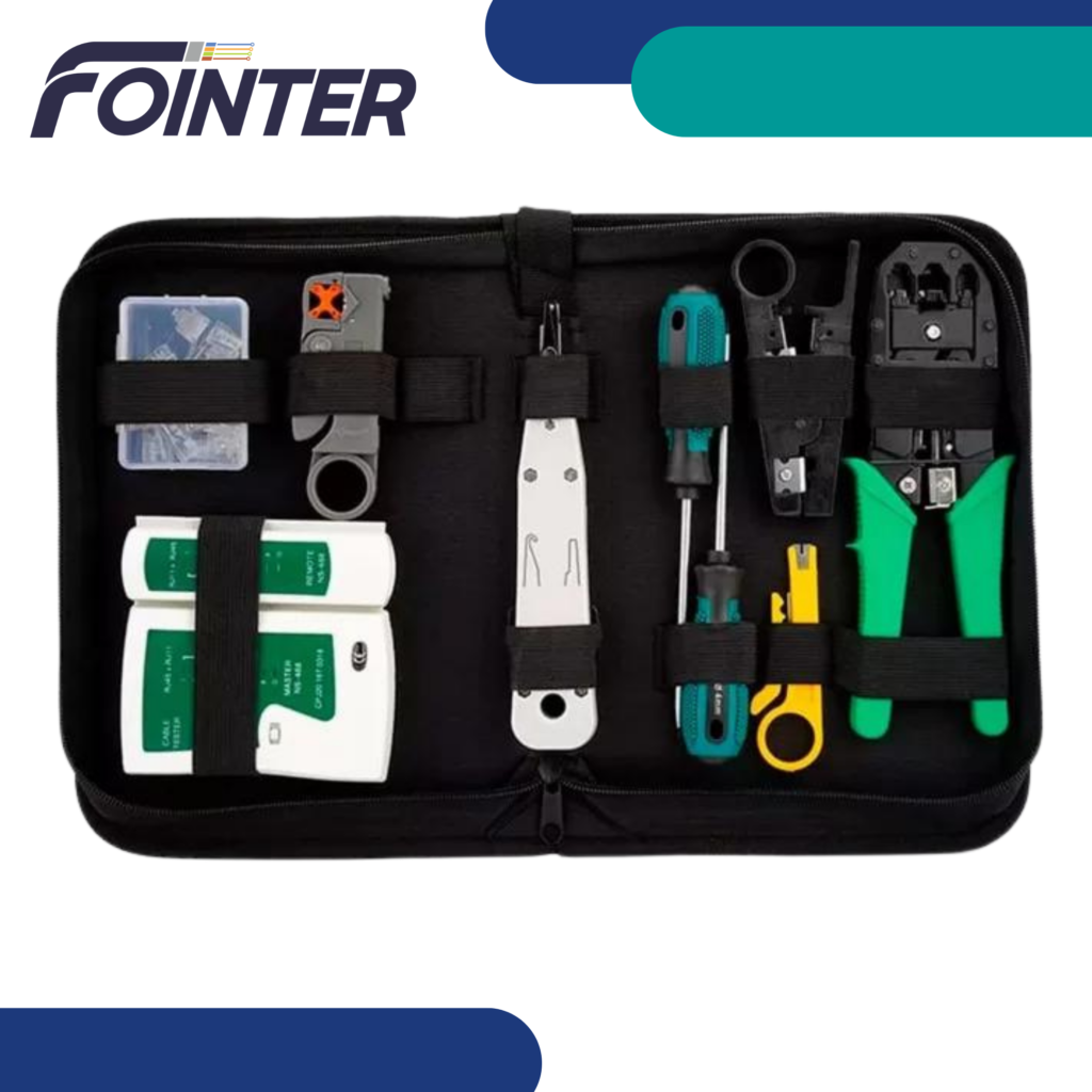 KIT DE HERRAMIENTAS PARA CABLE UTP – Fointer