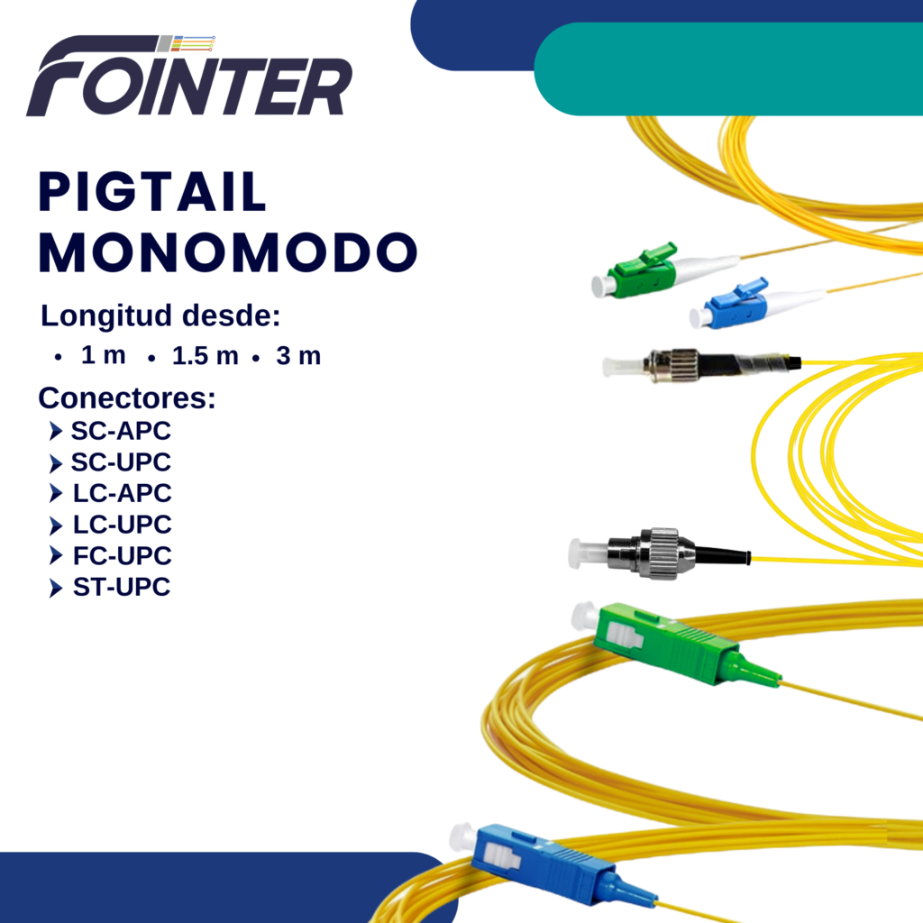 Pigtail y Patchcord – Fointer